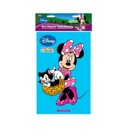 Plansa pictura cu nisip colorat Minnie, Red Castle, PKM218 - eMAG.ro