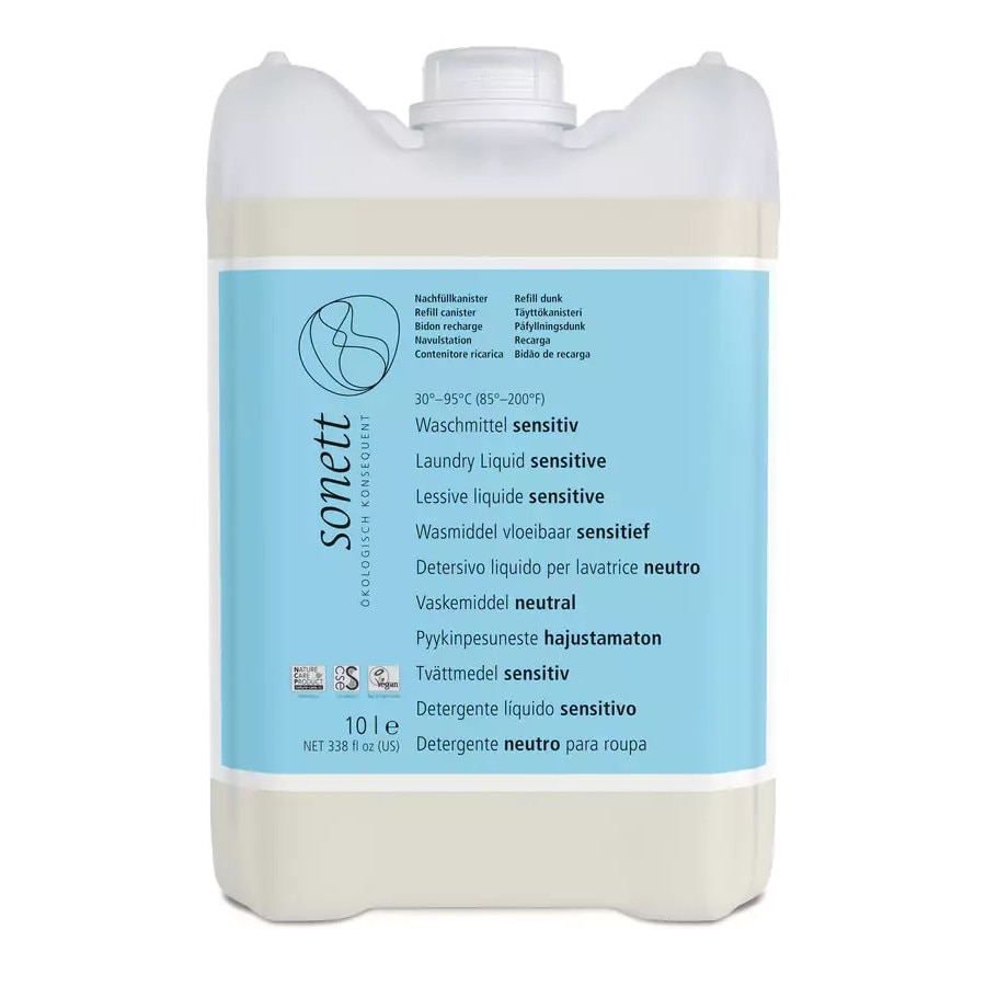 Detergent ecologic pt. rufe albe si colorate, neutru SENSITIVE 10L ...