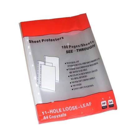 Folie protectie documente A4, cristal, 30 microni, 100 buc - eMAG.ro