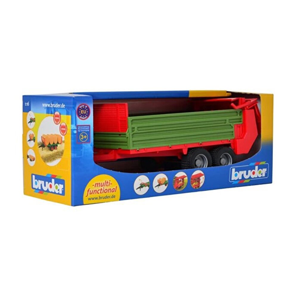 Автомобил Bruder - Ремарке за разнасяне на компост - eMAG.bg