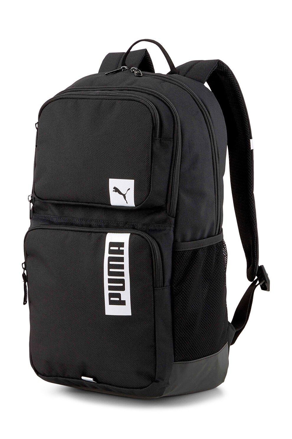 Puma, Rucsac unisex cu imprimeu logo Deck II - 22l, Negru - eMAG.ro