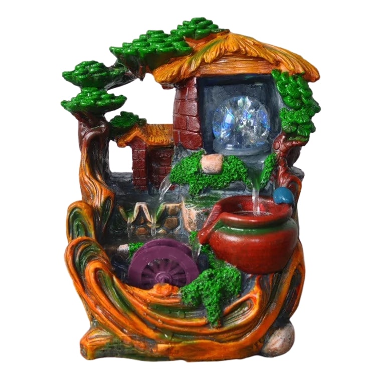 Fantana arteziana Butoiase, feng shui, 18 x 27 cm - eMAG.ro