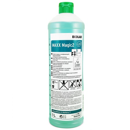 Detergent universal de curatare superumectant pentru suprafete poroase MAXX MAGIC2 1L ECOLAB ...