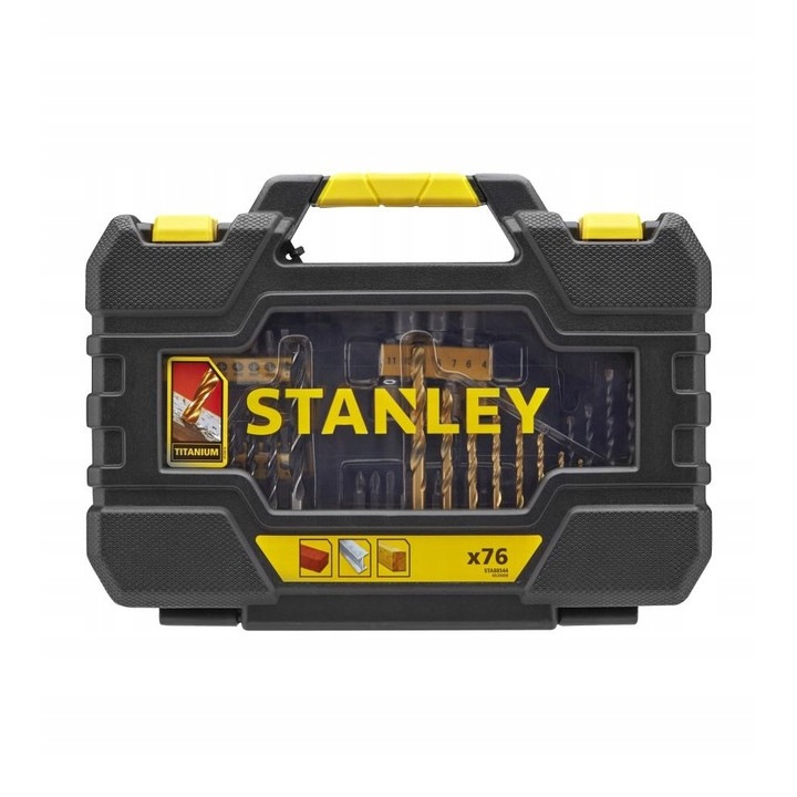 Set mixt pentru insurubat/gaurit 76 de piese STA88544-XJ Stanley 4 ...