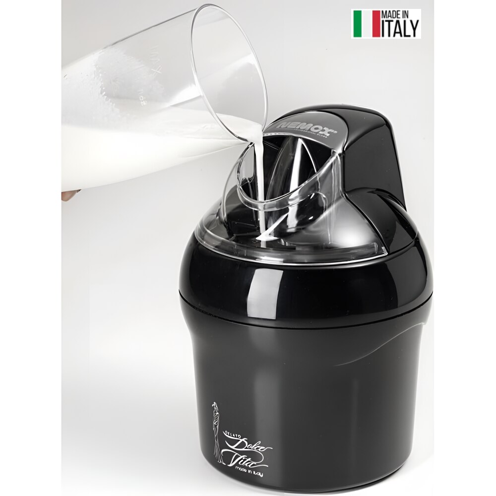 Машина за сладолед Dolce Vita 1.5 литра, Nemox - 0034500279, черна - eMAG.bg