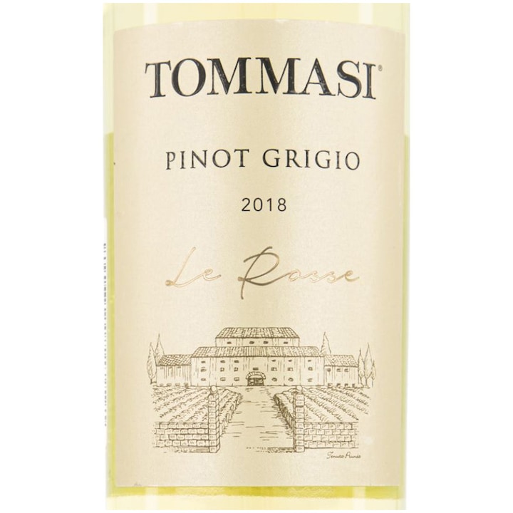 Vin Alb Tommasi Le Rosse, Pinot Grigio, 12%, 0.75l - eMAG.ro