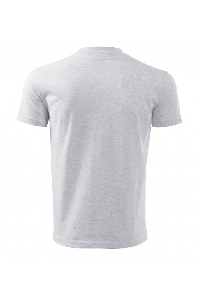 Комплект от 5 мъжки тениски, светло сиво, P73-03X5, S - eMAG.bg