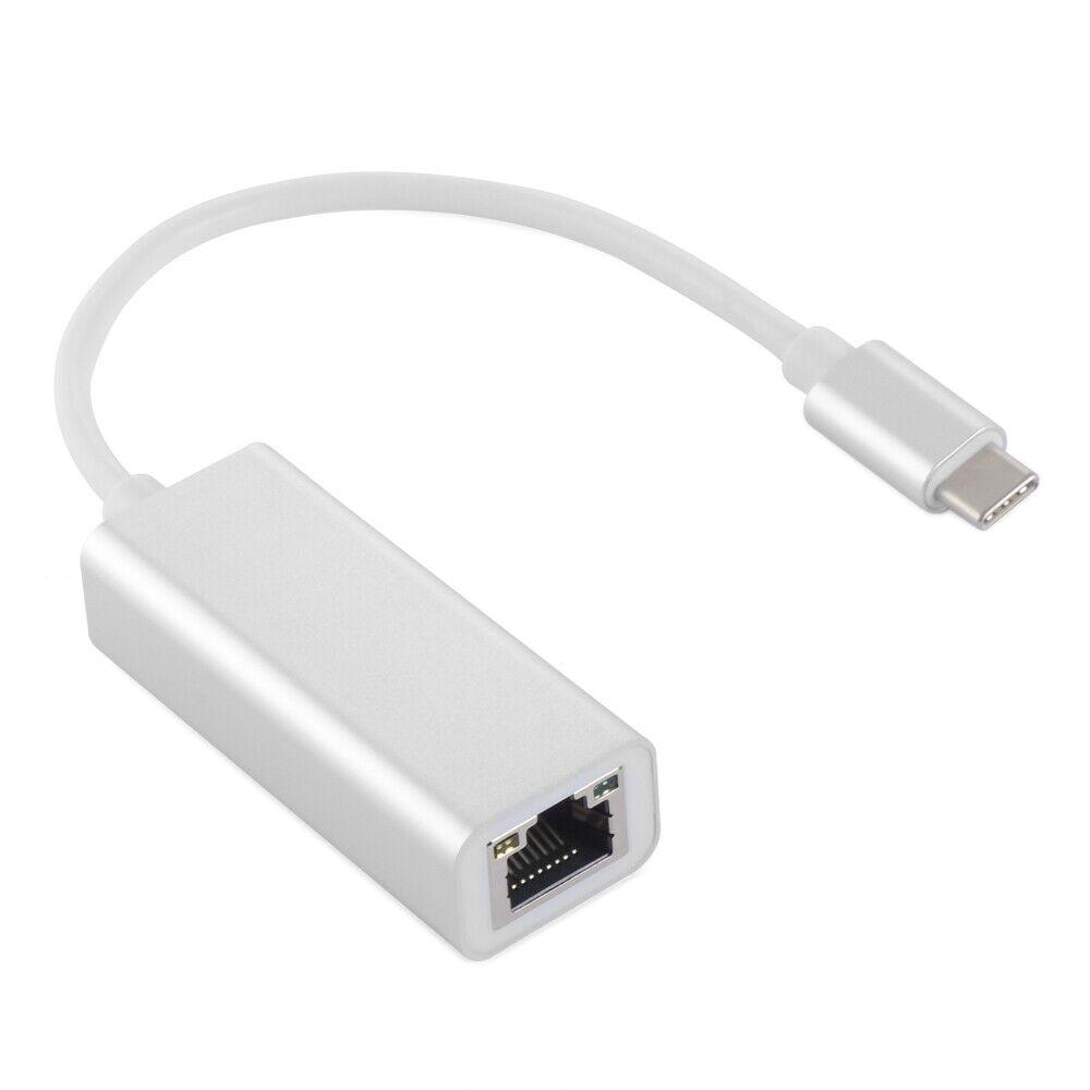 Adaptor Ethernet RJ45, Easyday, 10/100/1000Mbps, USB Type C 3.1 ...