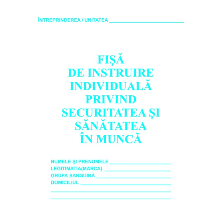 Fisa SSM - eMAG.ro