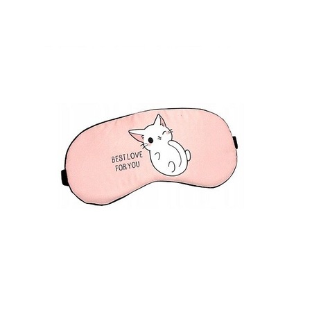Masca de dormit din satin, model Pisicuta, Gonga - eMAG.ro