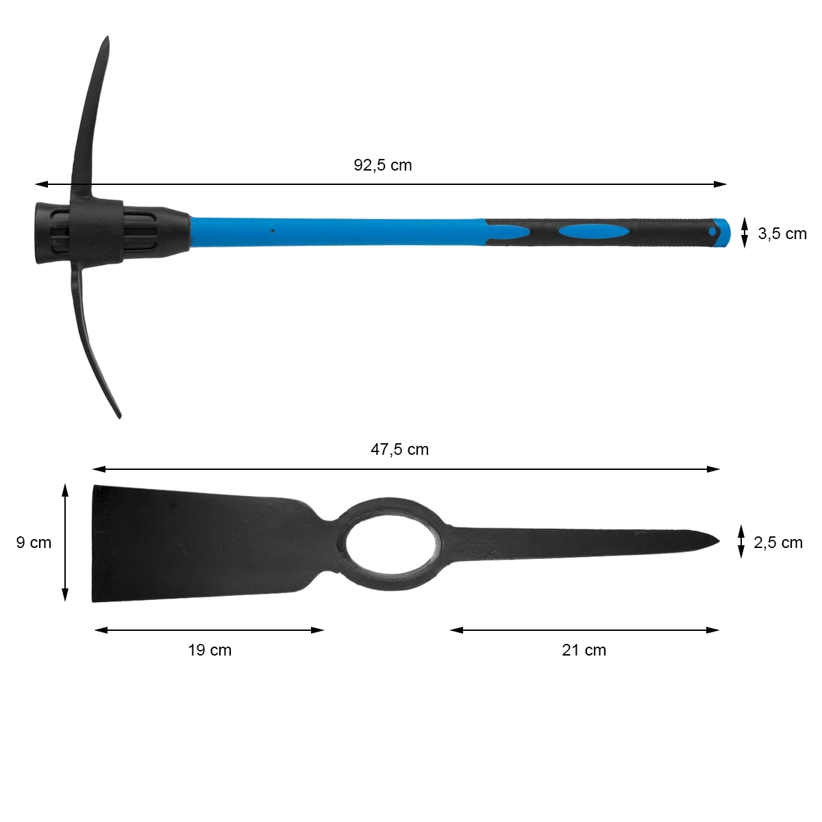 Tarnacop, ECD Germany, 92.5 cm, maner fibra de sticla - eMAG.ro