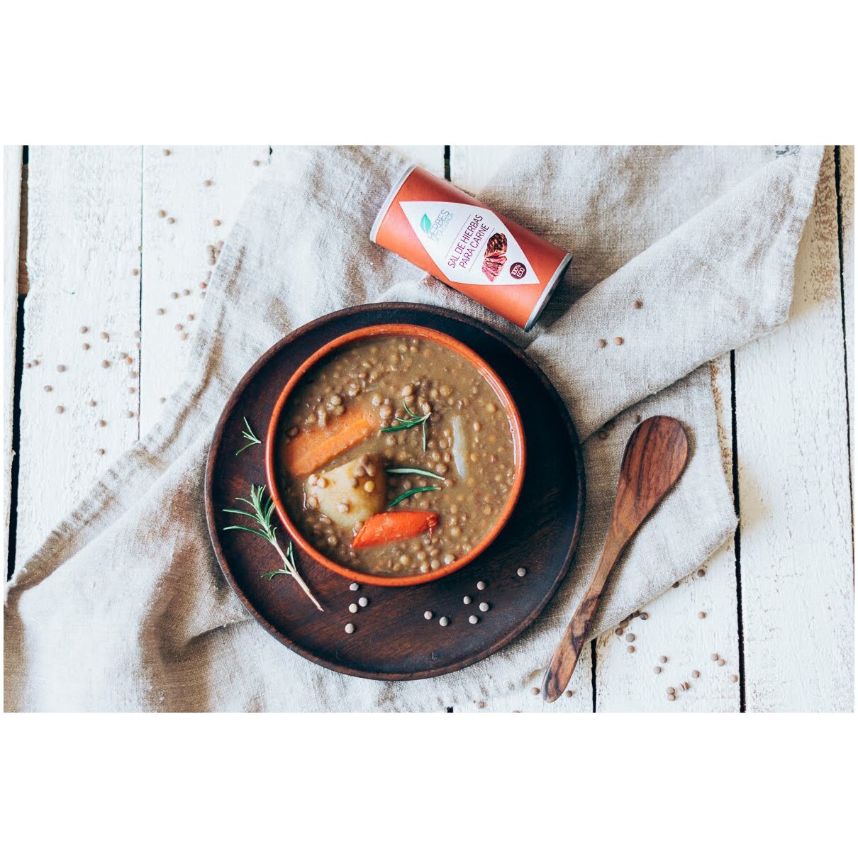 Mix ierburi aromatice bio pentru carne De la Conca, 95g - eMAG.ro