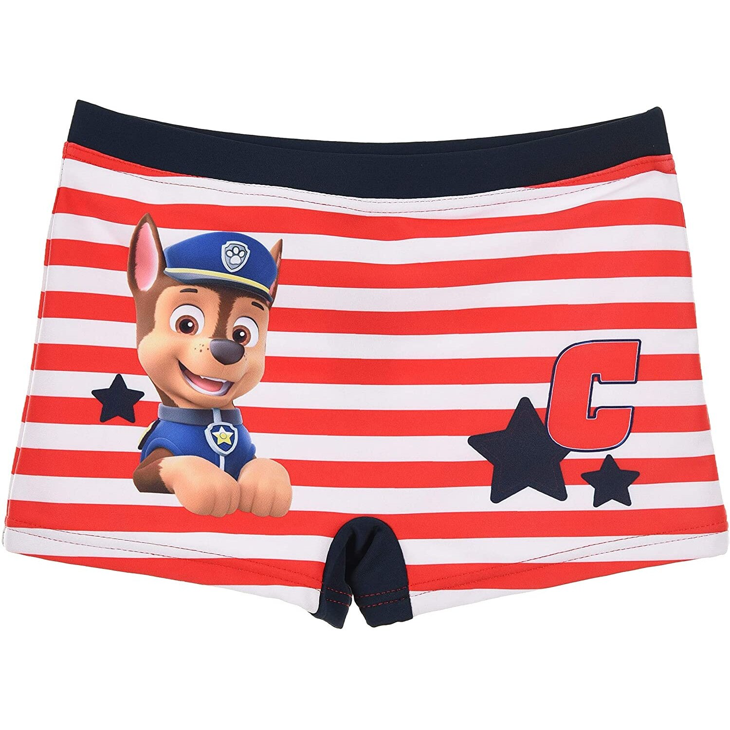 Slip boxeri baie Paw Patrol cu dungi Rosu 104 CM - eMAG.ro