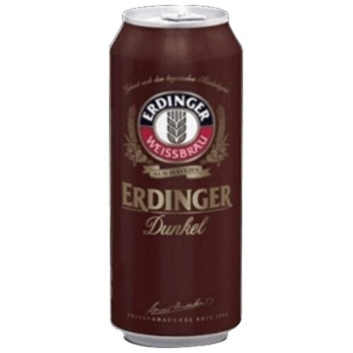 Bere Bruna Erdinger Dunkel, 5.3%, Doza, 24x0.5l - eMAG.ro