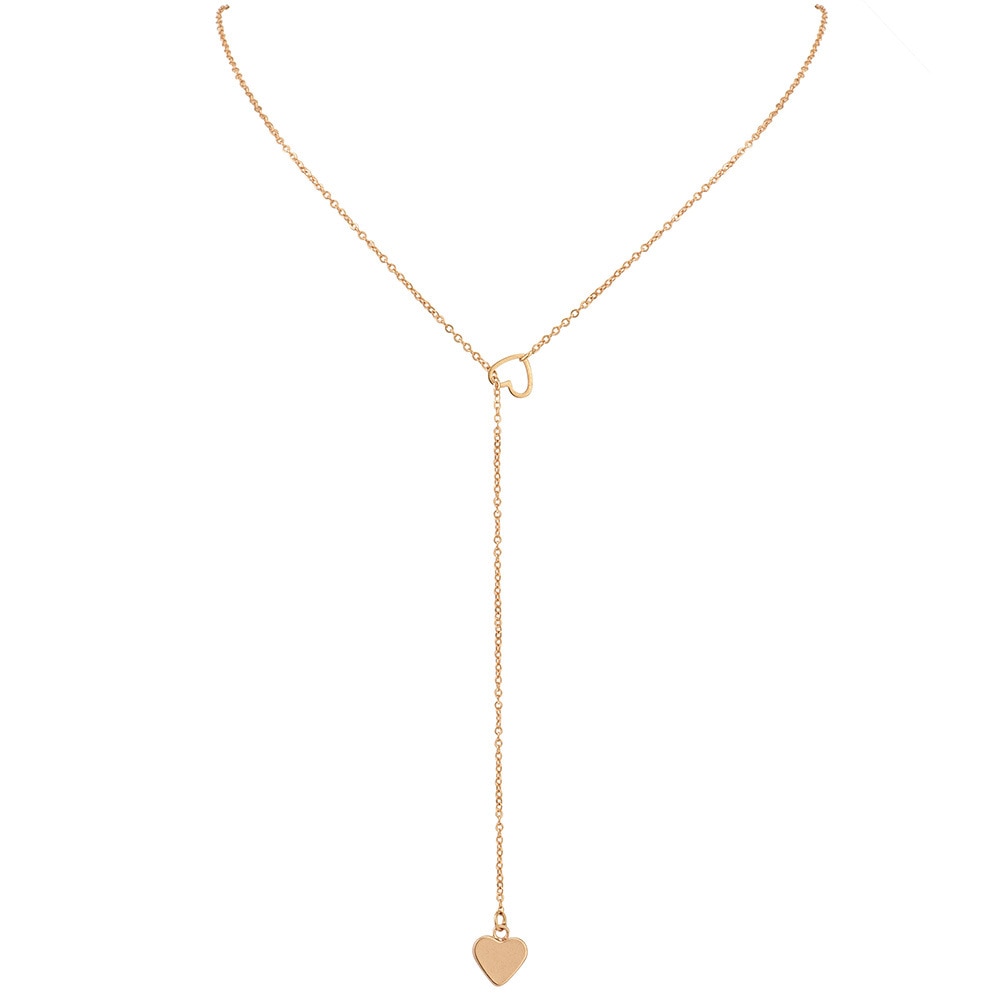 Colier inimioara COL 9993664 Auriu - eMAG.ro