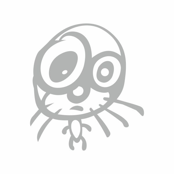 Sticker auto, pentru masina cu emoji amuzant, 20cm, Alb - eMAG.ro