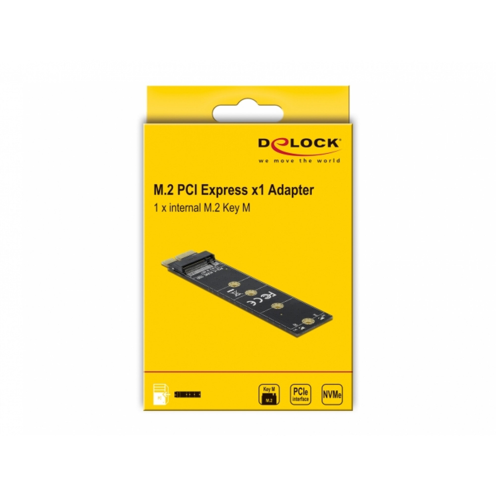 Placa pci Express la m2 key m nvme, Delock 64105 - eMAG.ro