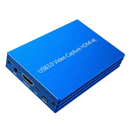 Placa de captura video HDMI, cu iesire audio, 4K - HD 1080P, 60FPS, USB ...