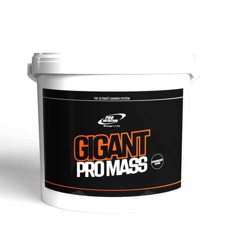 Gainer pentru dezvoltare musculara, Gigant Pro Mass capsuni, 5000g ...