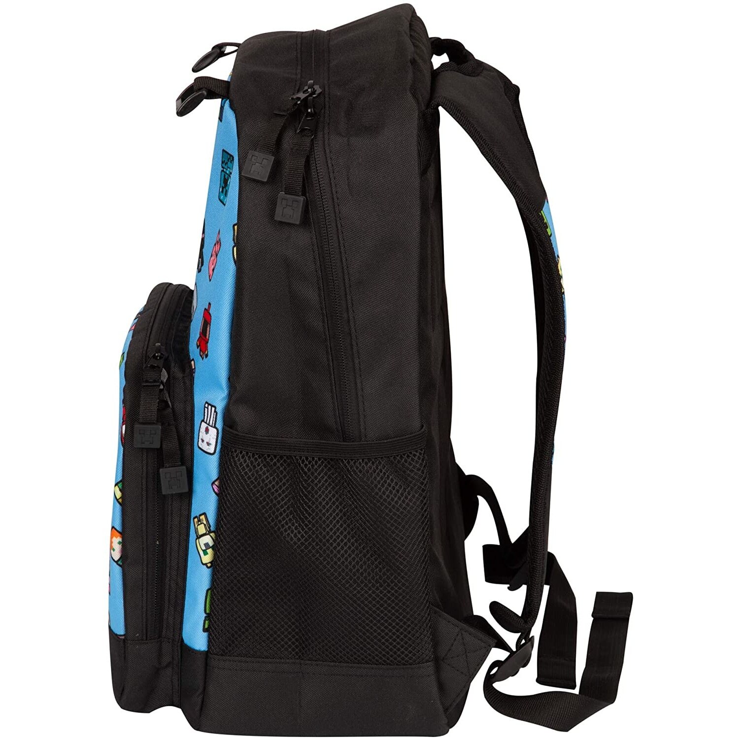 Ghiozdan Minecraft ORIGINAL licenta Mojang 44cm Bobble Mobs Blue - eMAG.ro