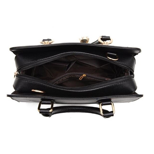 Дамска Чанта Charon Queen, Черна - eMAG.bg