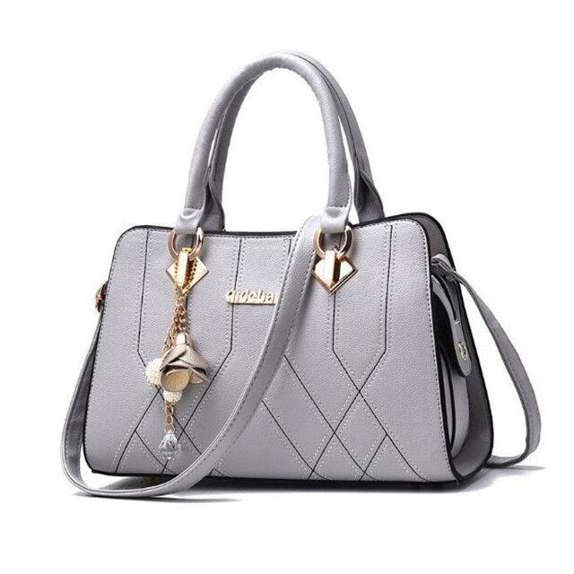 Дамска Чанта Charon Queen, Сива - eMAG.bg