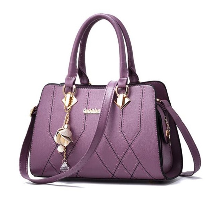 Дамска Чанта Charon Queen, Лилава - eMAG.bg