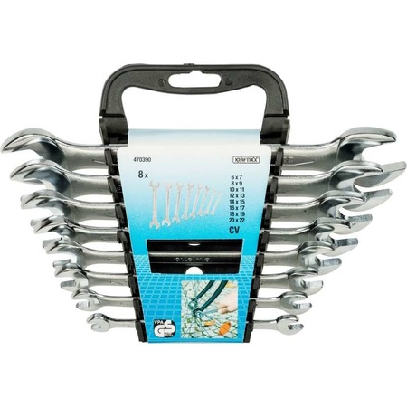 Set 8 chei fixe 6-22 mm, KWB Kraftixx - eMAG.ro