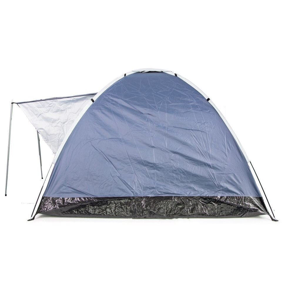 Cort iglu 4 persoane, acoperis simplu, plasa tantari, material ...