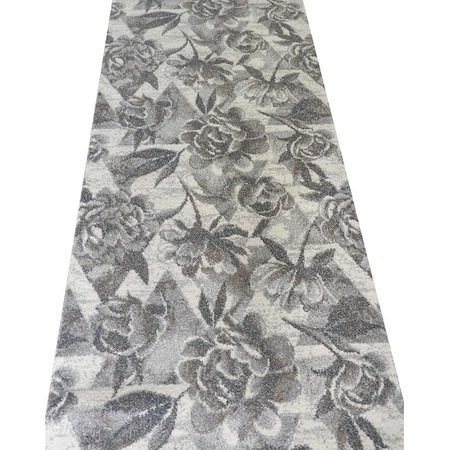 Covor Traversa Beenom Flori, 10061, 80cm x 300cm - eMAG.ro