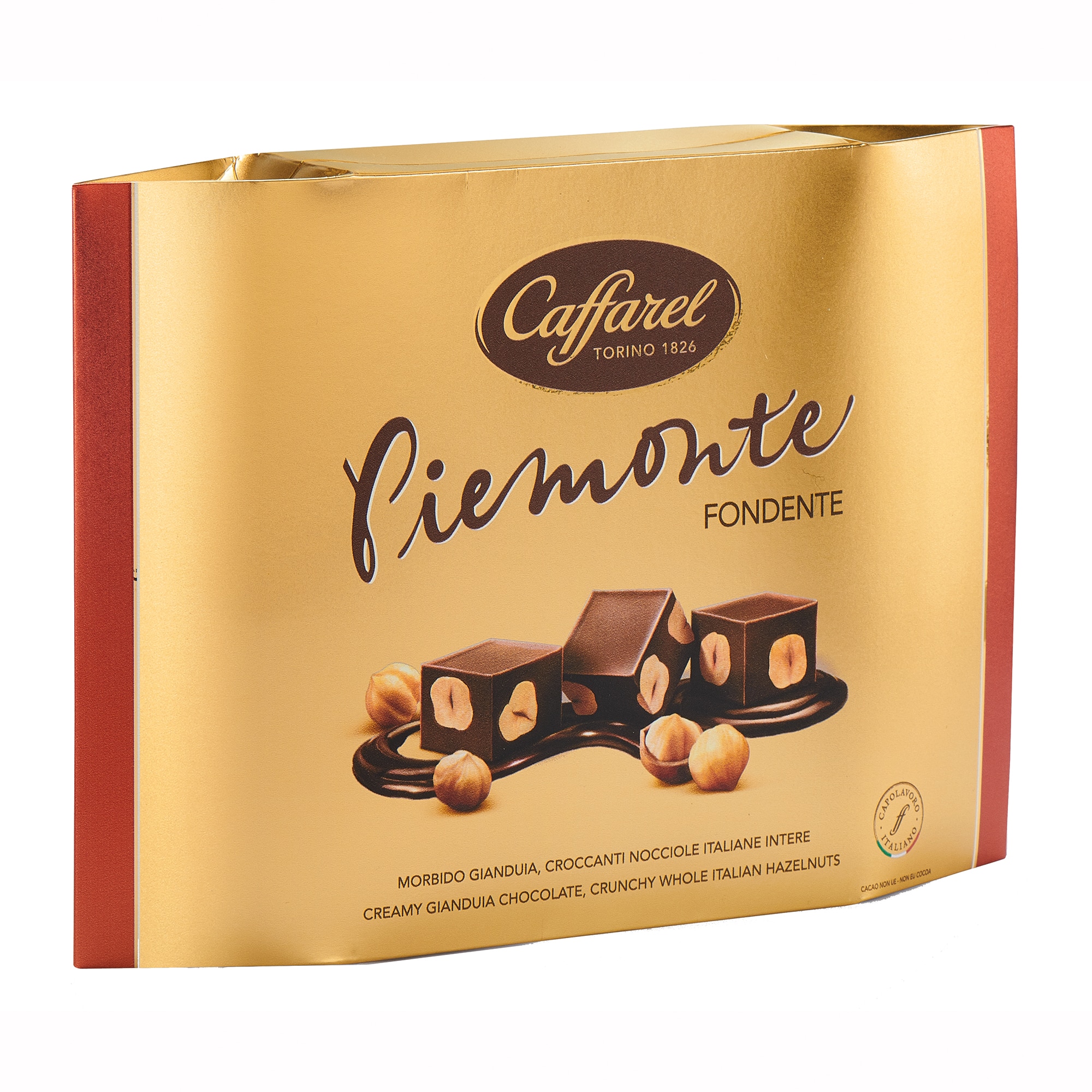 Praline ciocolata neagra cu alune Piemonte Caffarel, 215g - eMAG.ro