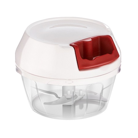 Mini Tocator manual,OEM, 500 ml, Alb/Rosu - eMAG.ro