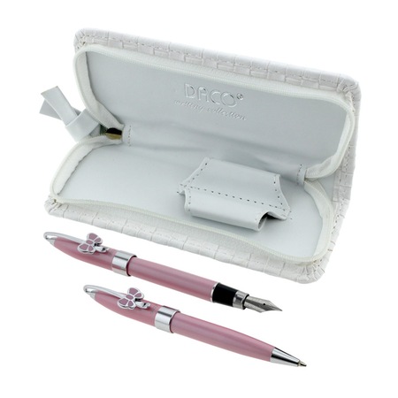 Set pix+stilou Daco 265 roz - eMAG.ro