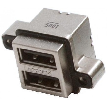 Conector USB A, fixare pe panou, Amphenol - 004398 - eMAG.ro