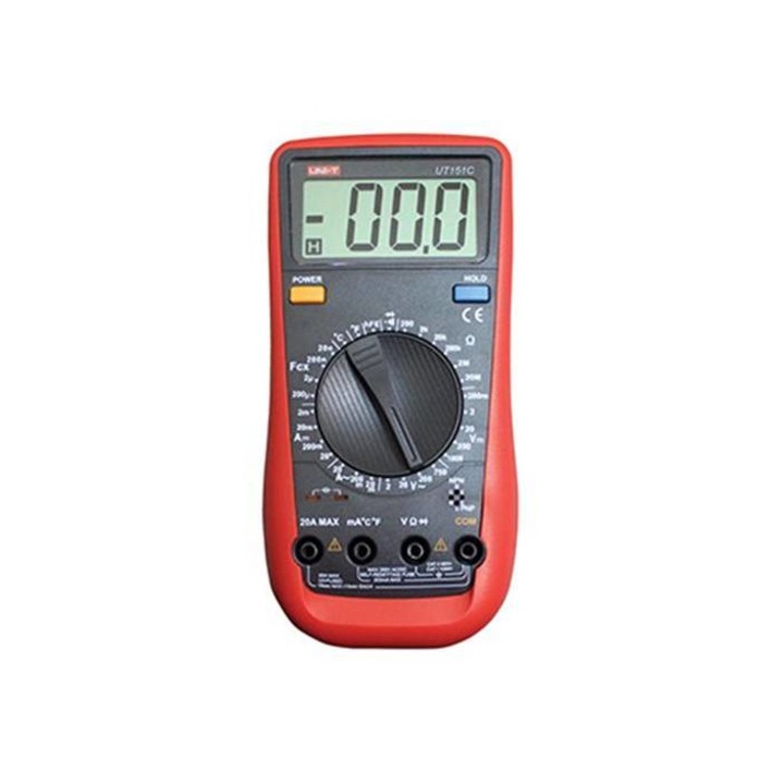 Multiset UNIT UT-151C, Buzzer, VAC, VDC, AAC, ADC, OHM, F, °C - eMAG.ro
