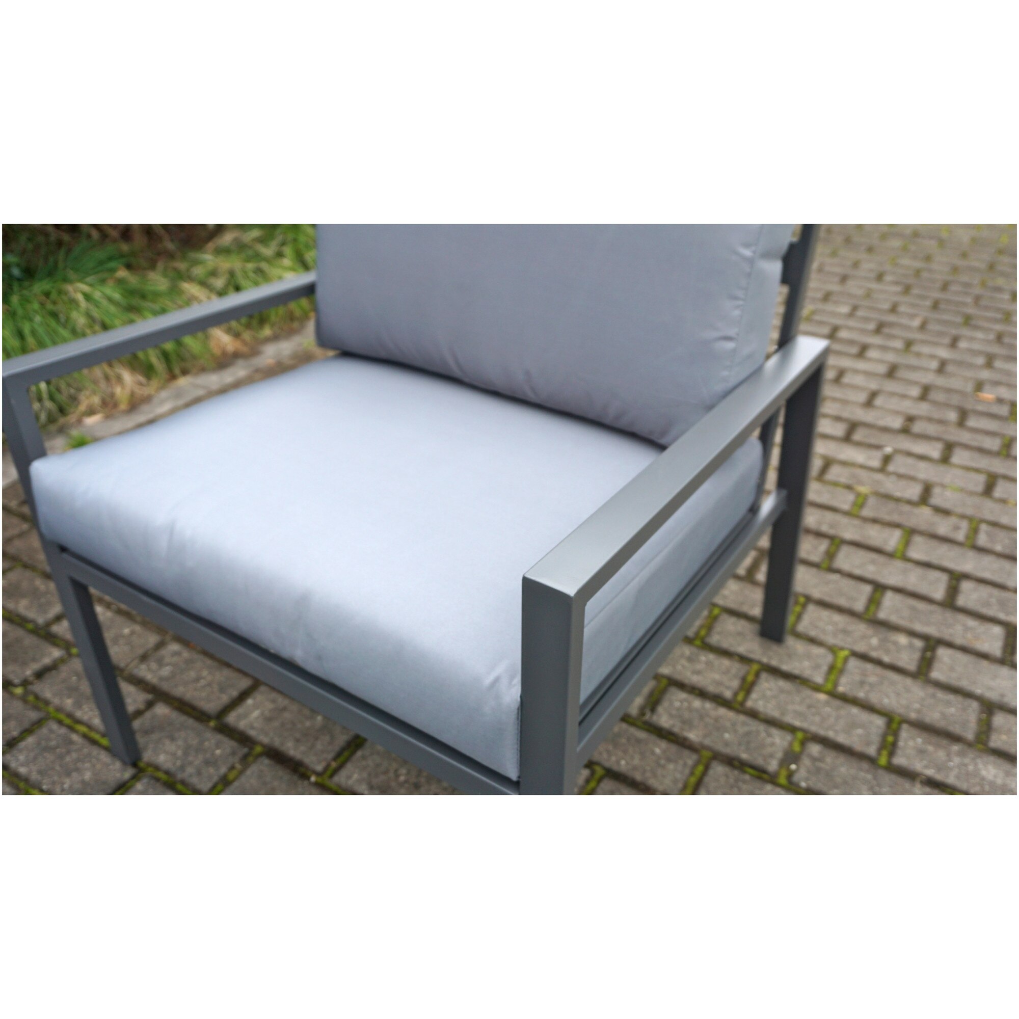 Set mobilier gradina/terasa Kring Berga, masa, canapea, 2 fotolii ...