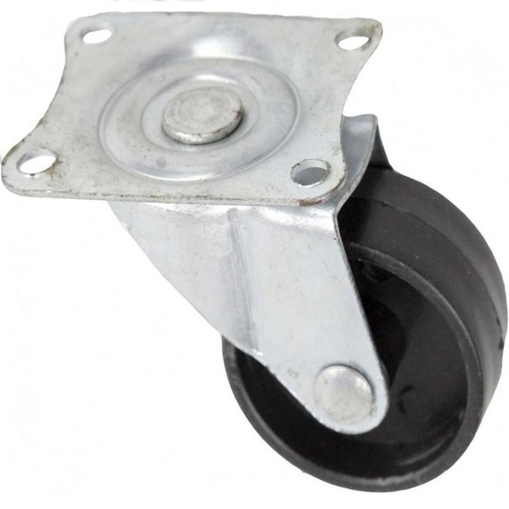 Set de 4 roti de mobilier Benson, cu mecanism rotativ, 50 x 50 mm - eMAG.ro