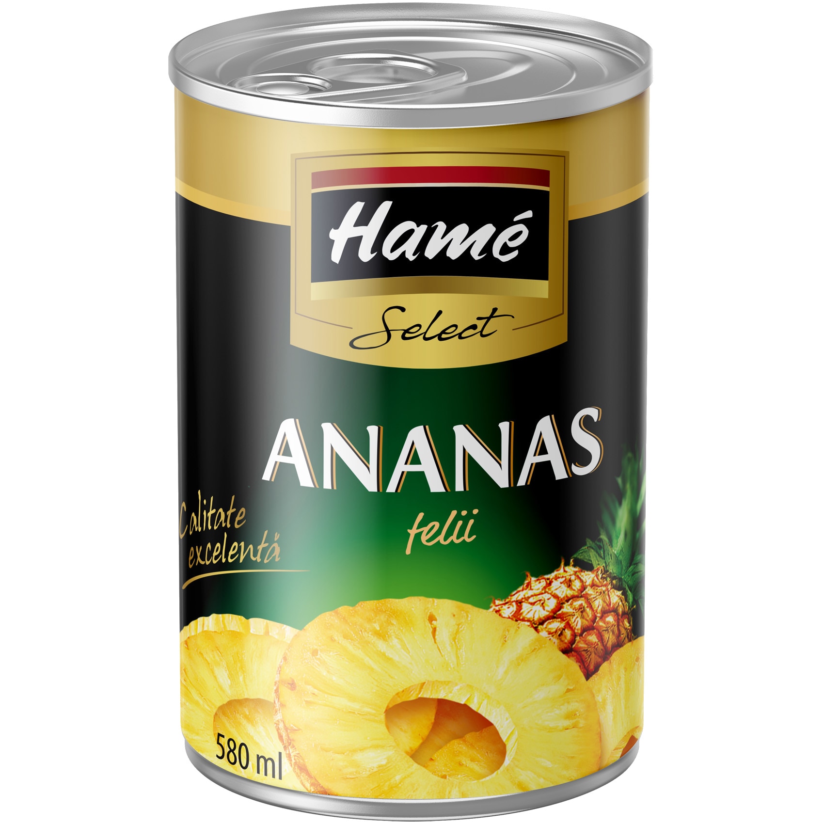 Compot ananas felii Hame Select, 580ml, 565g - eMAG.ro