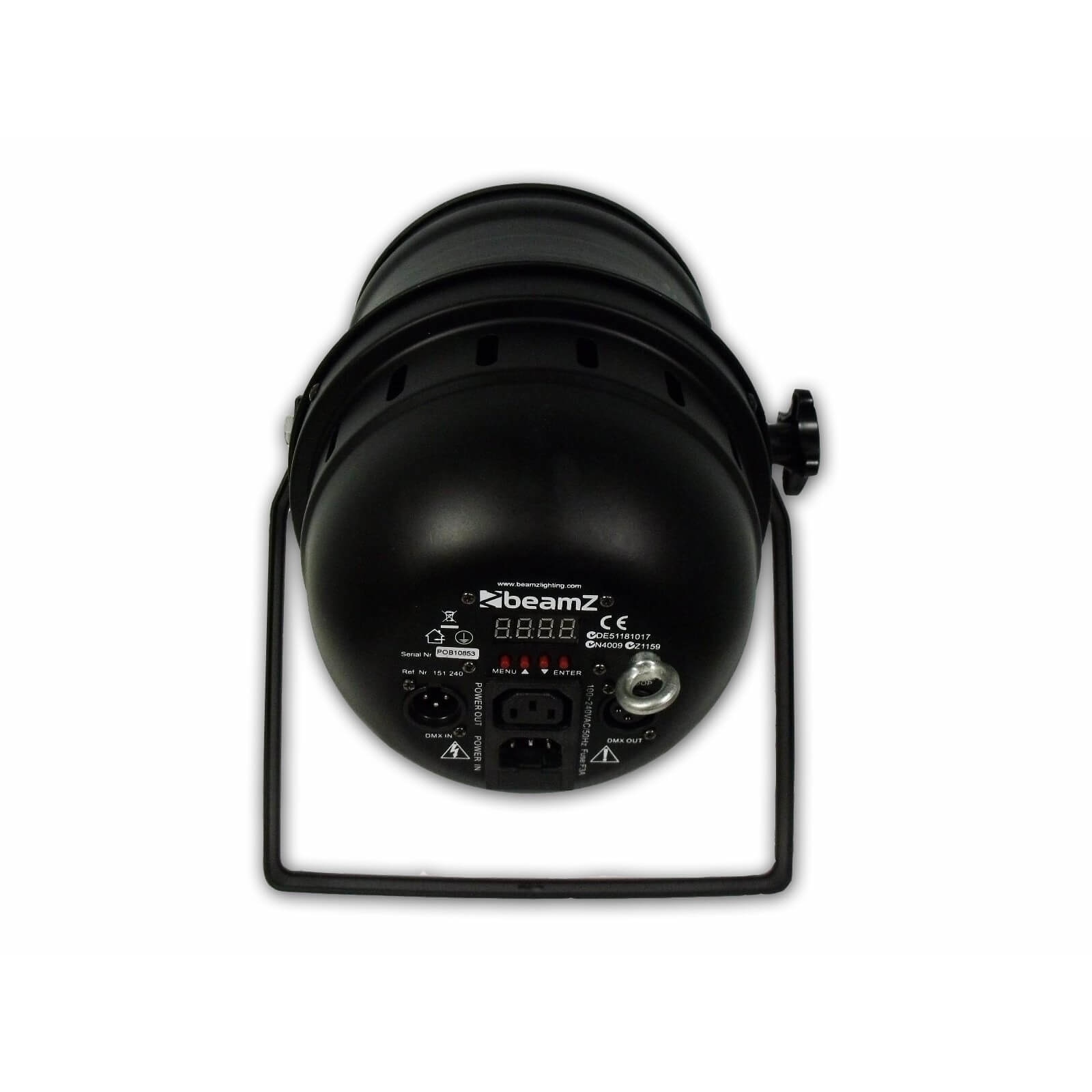 BeamZ PAR-64 rgb (180x10mm) DMX led reflektor + IR távirányító - eMAG.hu