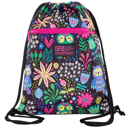 Sac Coolpack sport cu fermoar VERT, bufnita - eMAG.ro