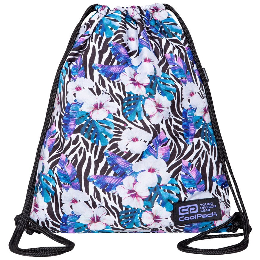 Sac Coolpack sport Solo, flower zebra, 32.5 x 42.5 x 1 cm - eMAG.ro