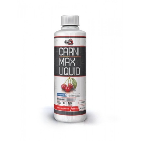 Л-карнитин Pure Nutrition, CARNI MAX LIQUID, Череша, 500 мл - eMAG.bg