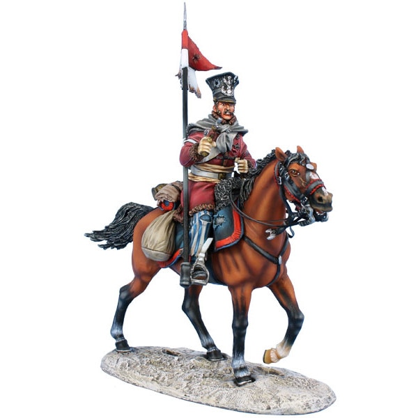 Комплект фигурки Звезда Спасител Полски Улани 1809-1815 36 бр. 1:72 ...
