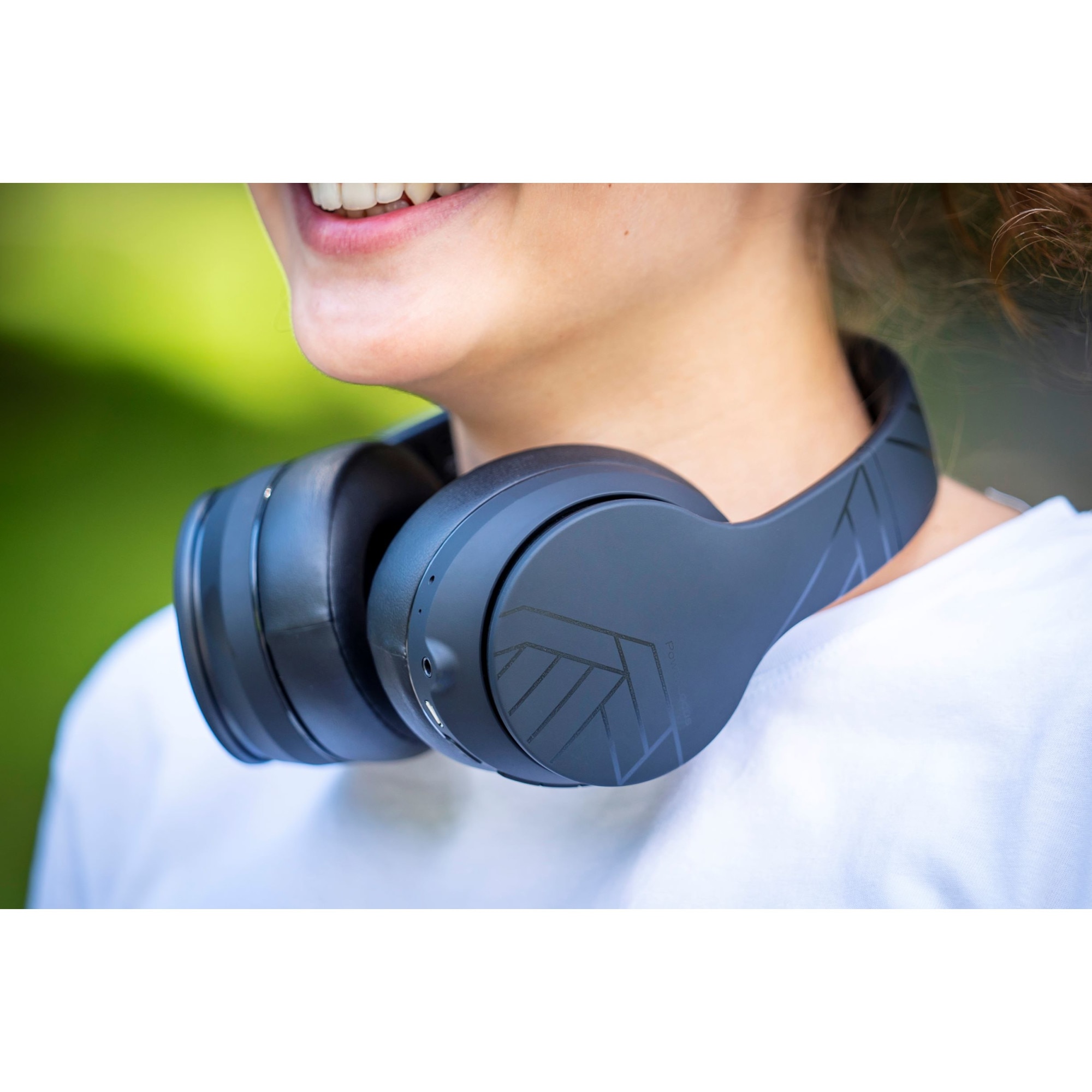 Безжични Bluetooth Слушалки PowerLocus P6, Черно Мат - eMAG.bg