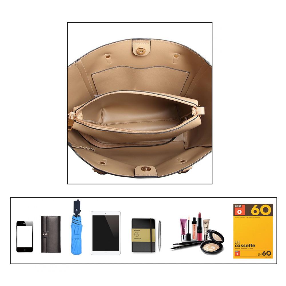Set genti dama, 2 Genti Crysta-Bej - eMAG.ro