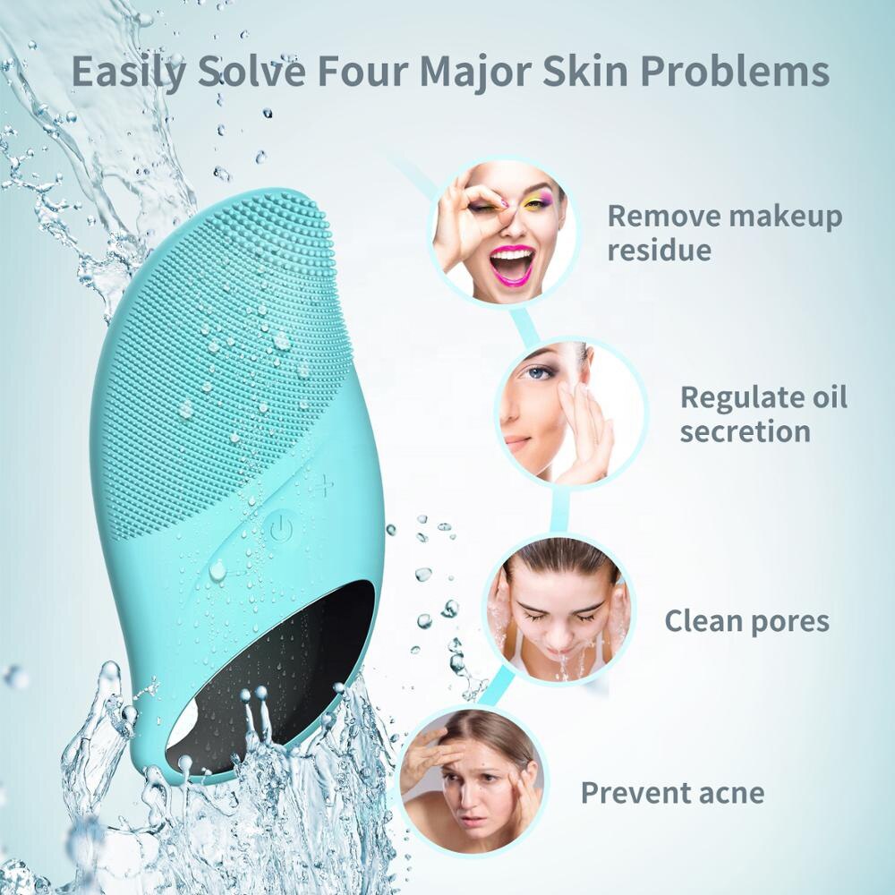 Dispozitiv de curatare faciala, Horigen™ DeepClean Pro, 12000 oscilatii ...