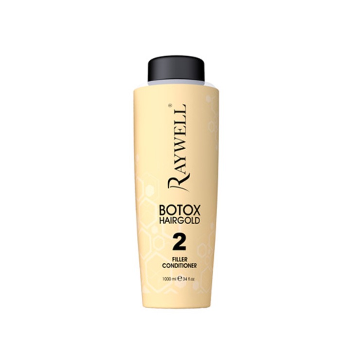 Tratament - Botox Hairgold Filler, Raywell, 1000 ml - eMAG.ro