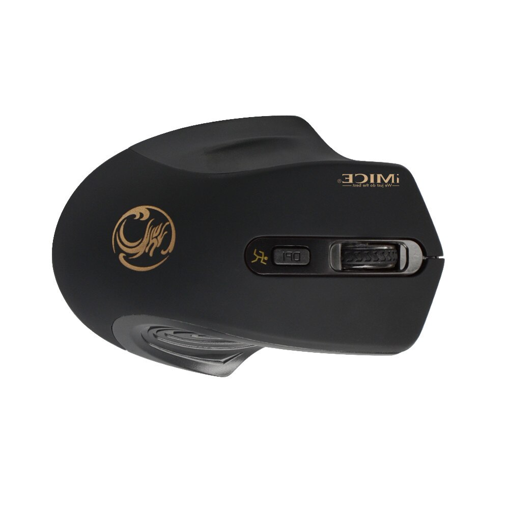 iMice G-1800 Silent Click vezeték nélküli gaming egér, 4 gomb, ultra ...