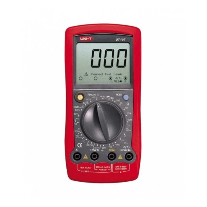 Multicet UNIT UT-107, rotatii cilindrice, VAC, VDC, ADC, OHM, Hz, °C ...