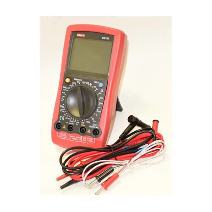 Multicet UNIT UT-107, rotatii cilindrice, VAC, VDC, ADC, OHM, Hz, °C ...